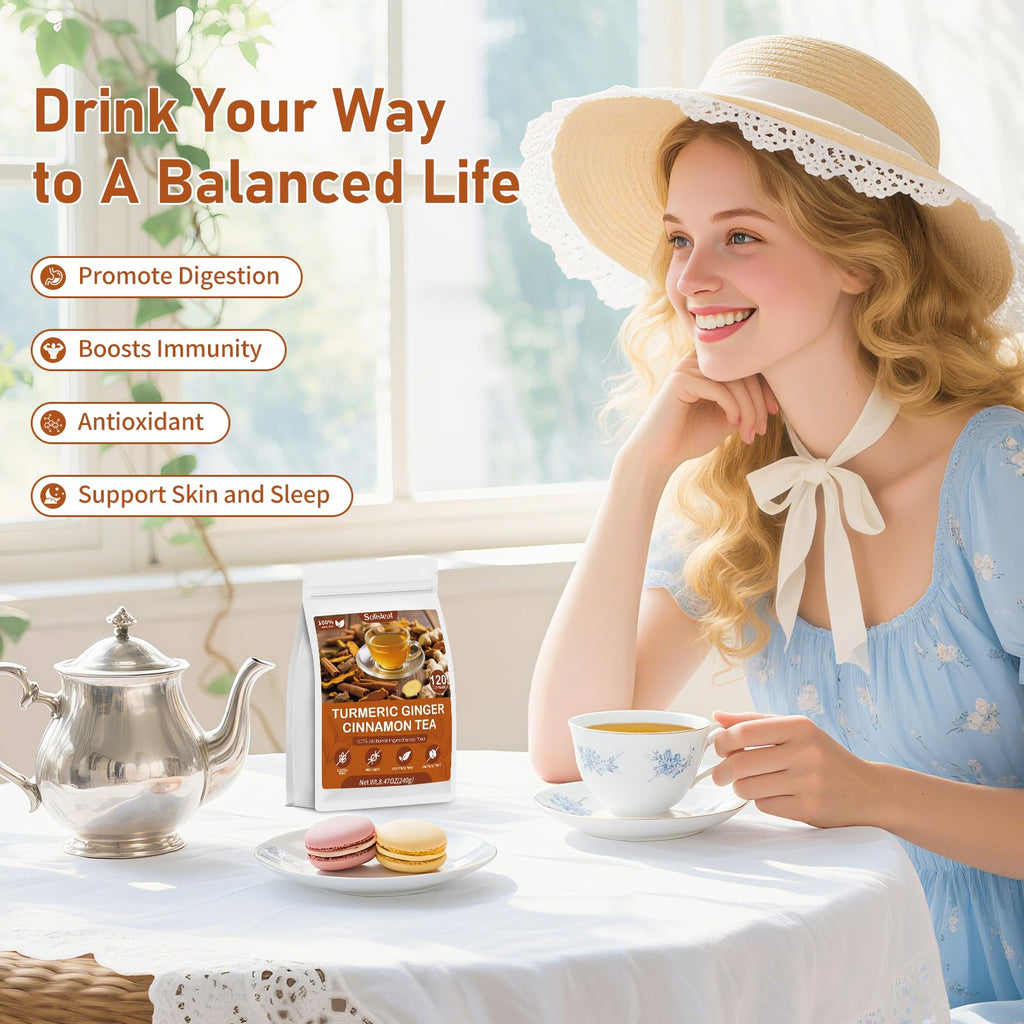 caffeine-free ginger tea bags