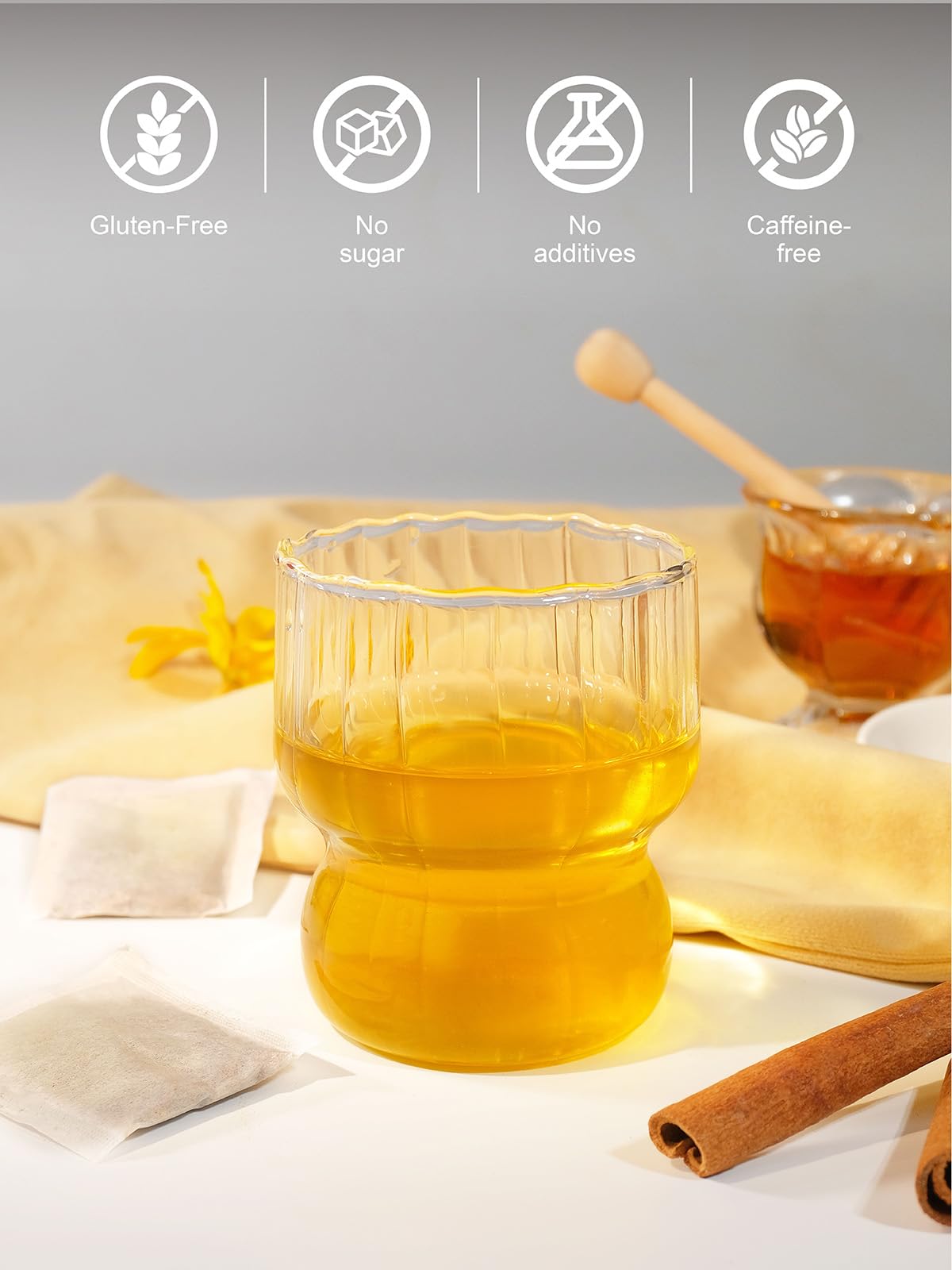 caffeine-free ginger tea for relaxation