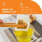 caffeine-free ginger tea for relaxation