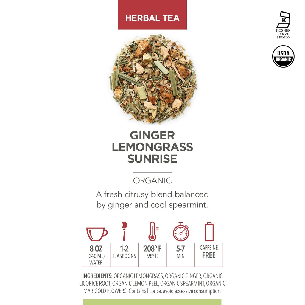 caffeine-free ginger tea for relaxation