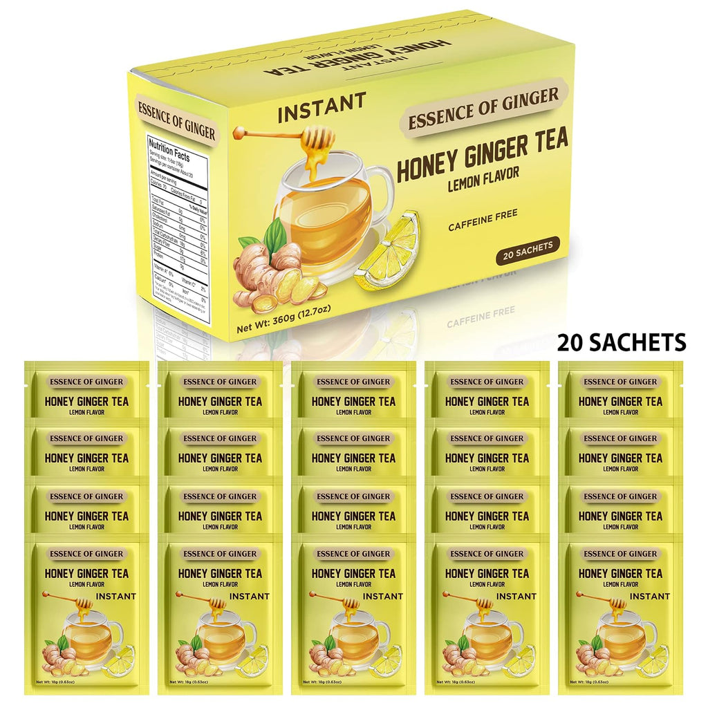caffeine-free ginger tea sachets