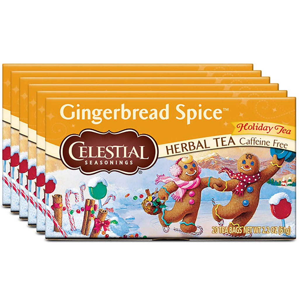 Caffeine-free gingerbread spice blend