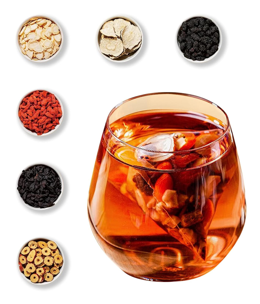 caffeine-free ginseng herbal tea bags