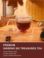 caffeine free Ginseng Six Treasures tea