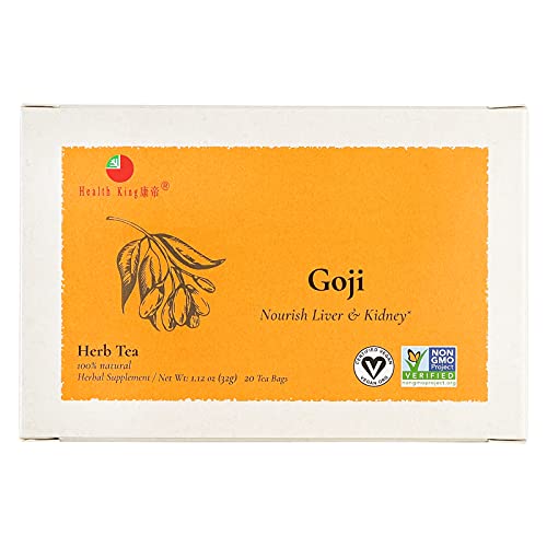 Caffeine-free goji herbal infusion