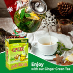 caffeine-free green ginger herbal tea