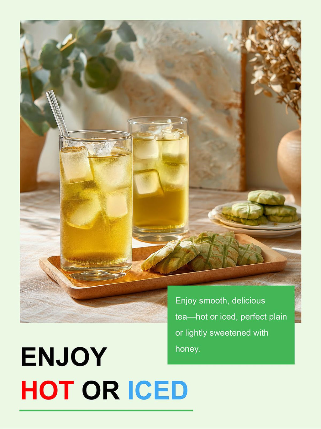 caffeine-free green tea option