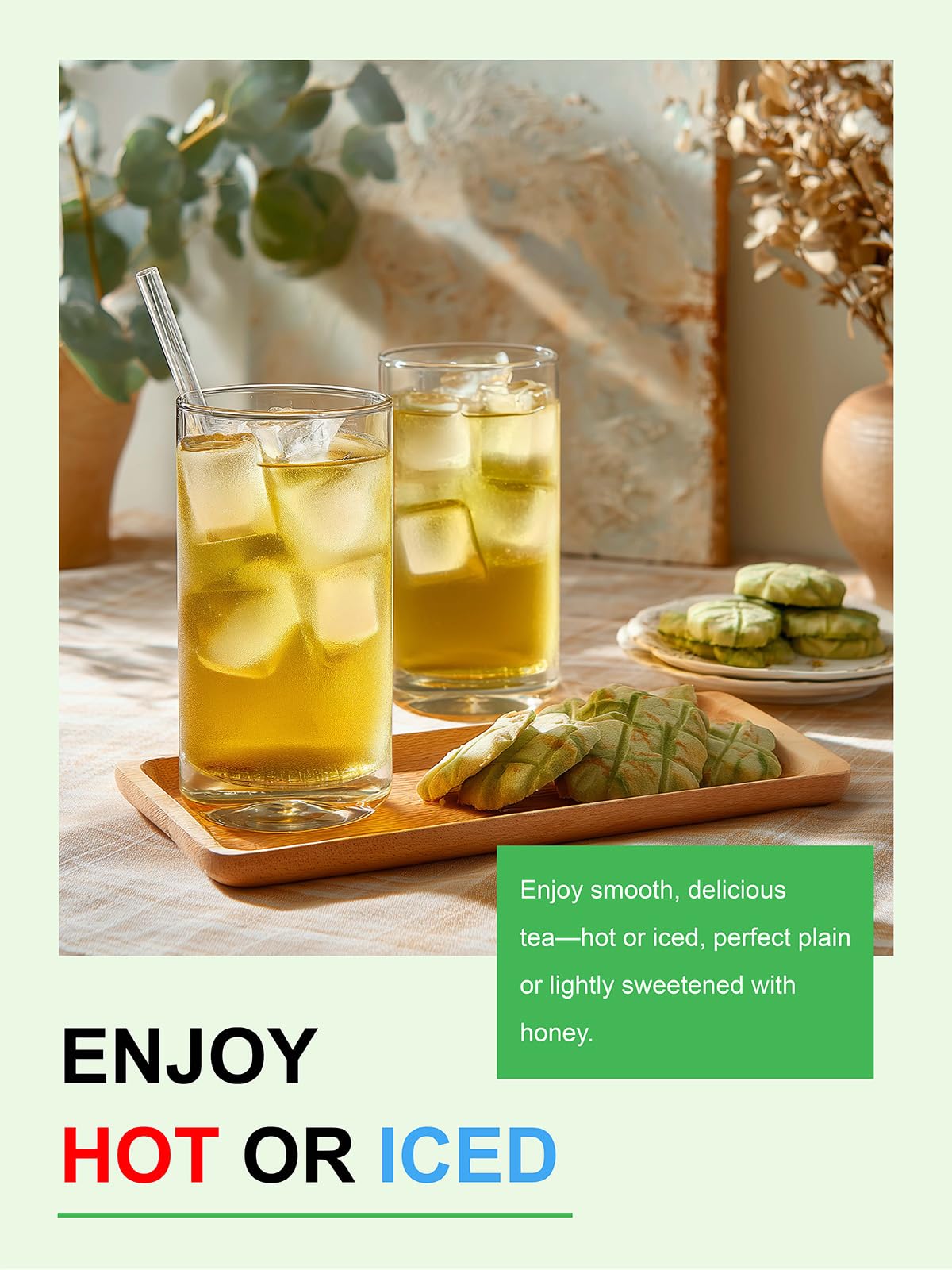 caffeine-free green tea option