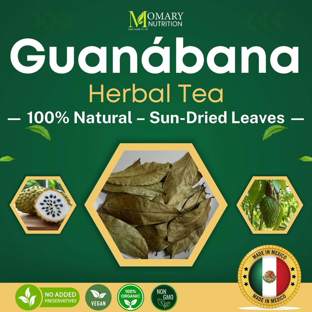 Caffeine-free Guanábana tea option