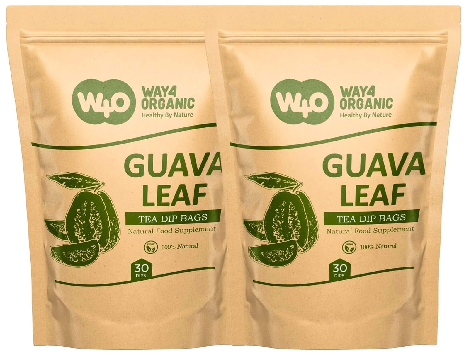 caffeine free guava tea bags