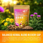 Caffeine-free herbal blend tea