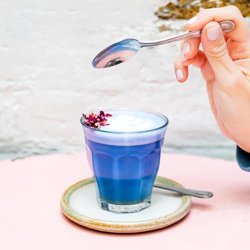 caffeine-free herbal blue matcha