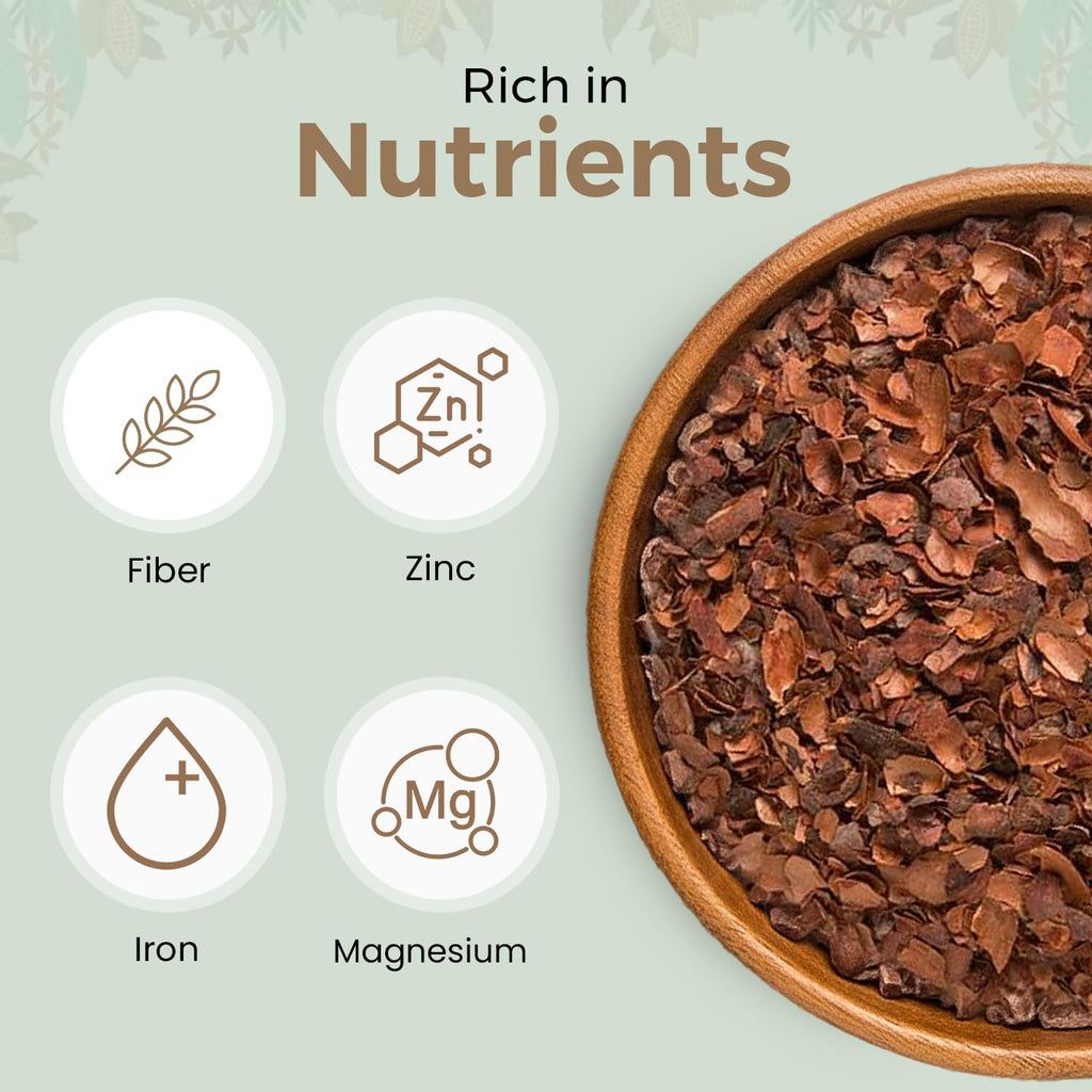 caffeine-free herbal cacao tea