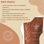Caffeine-free herbal chai tea