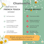 caffeine-free herbal chamomile infusion