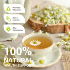 caffeine-free herbal chamomile tea bags