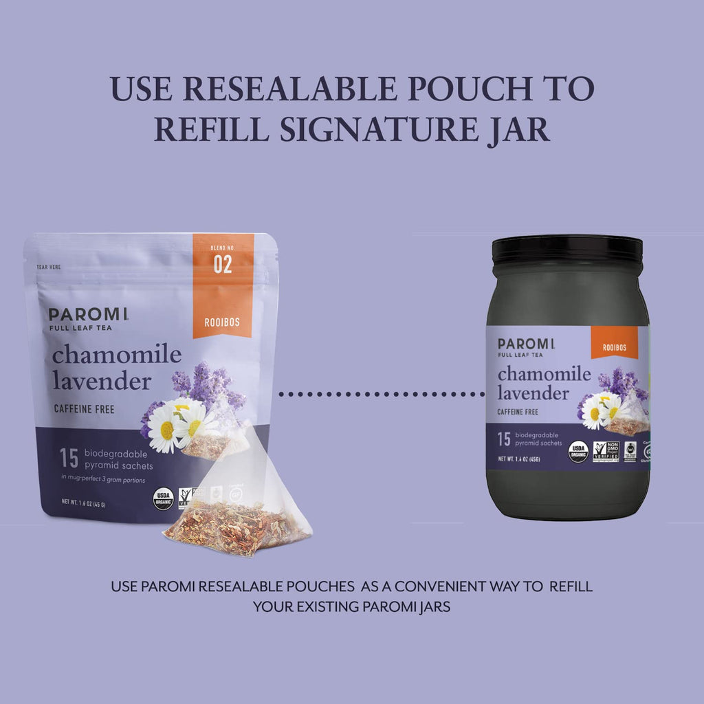 caffeine-free herbal chamomile tea
