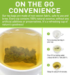 Caffeine-free herbal detox tea option