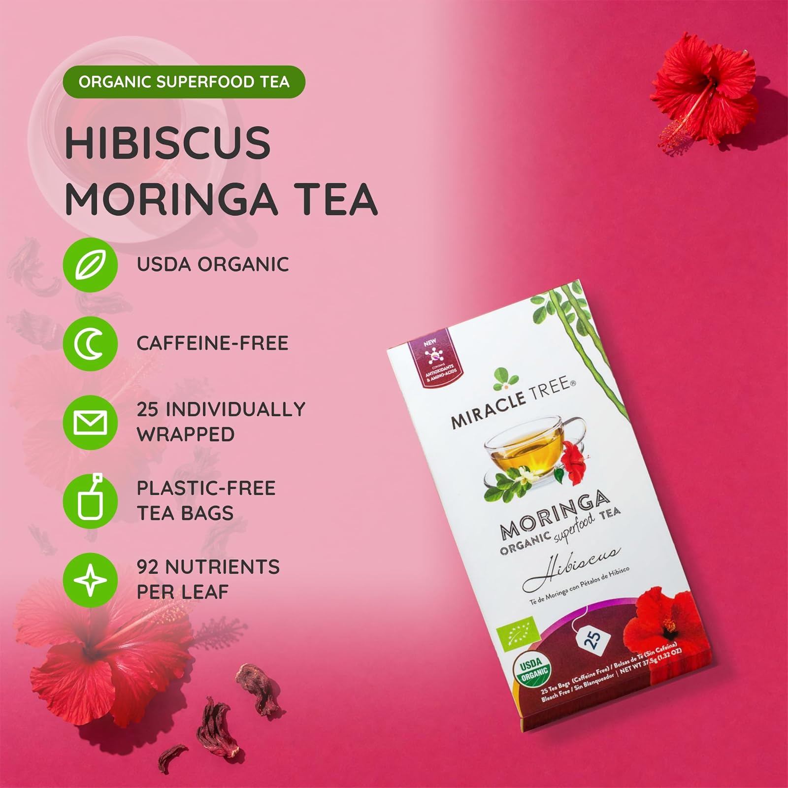 Caffeine-free herbal detox tea
