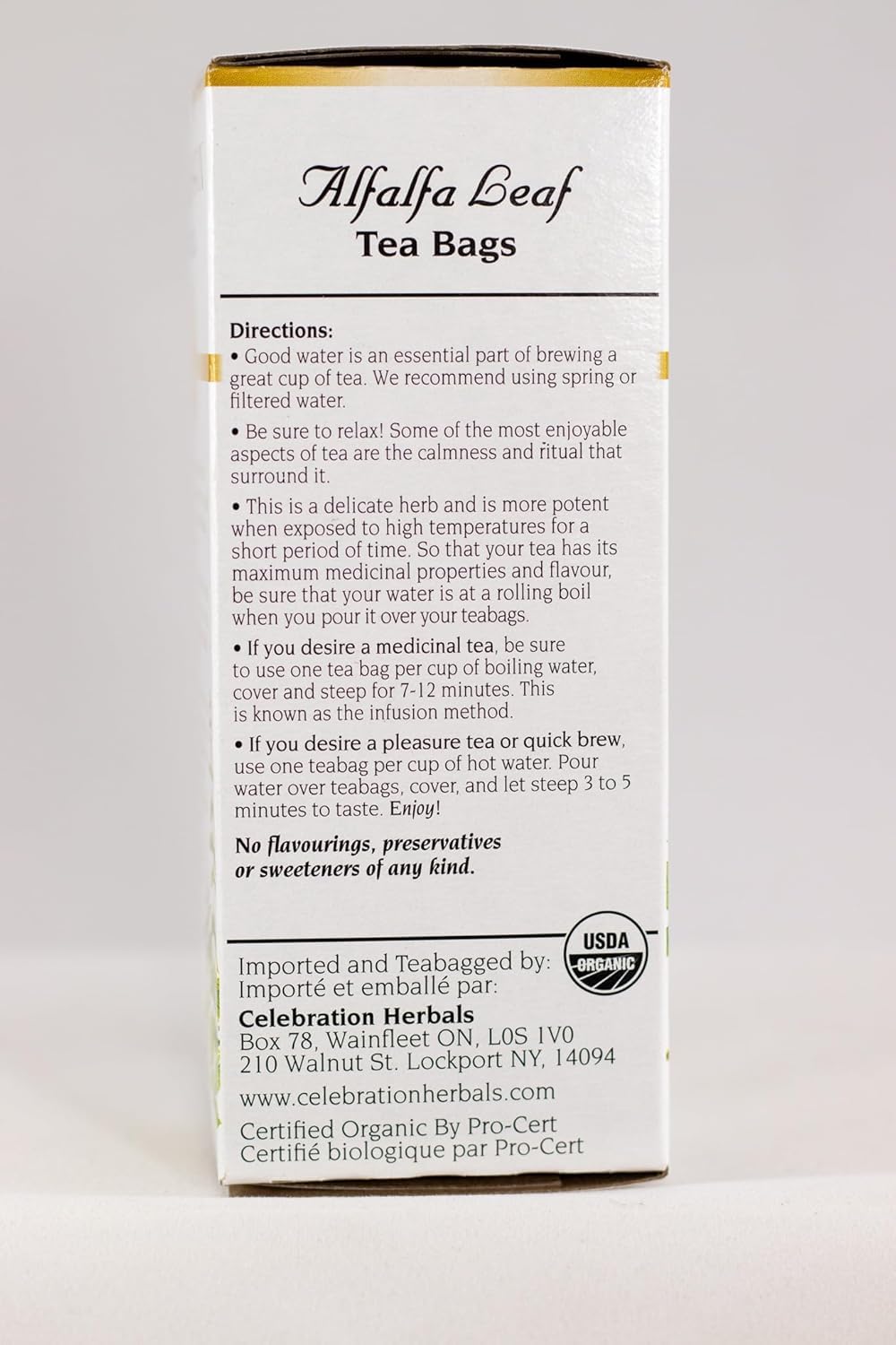caffeine-free herbal detox tea