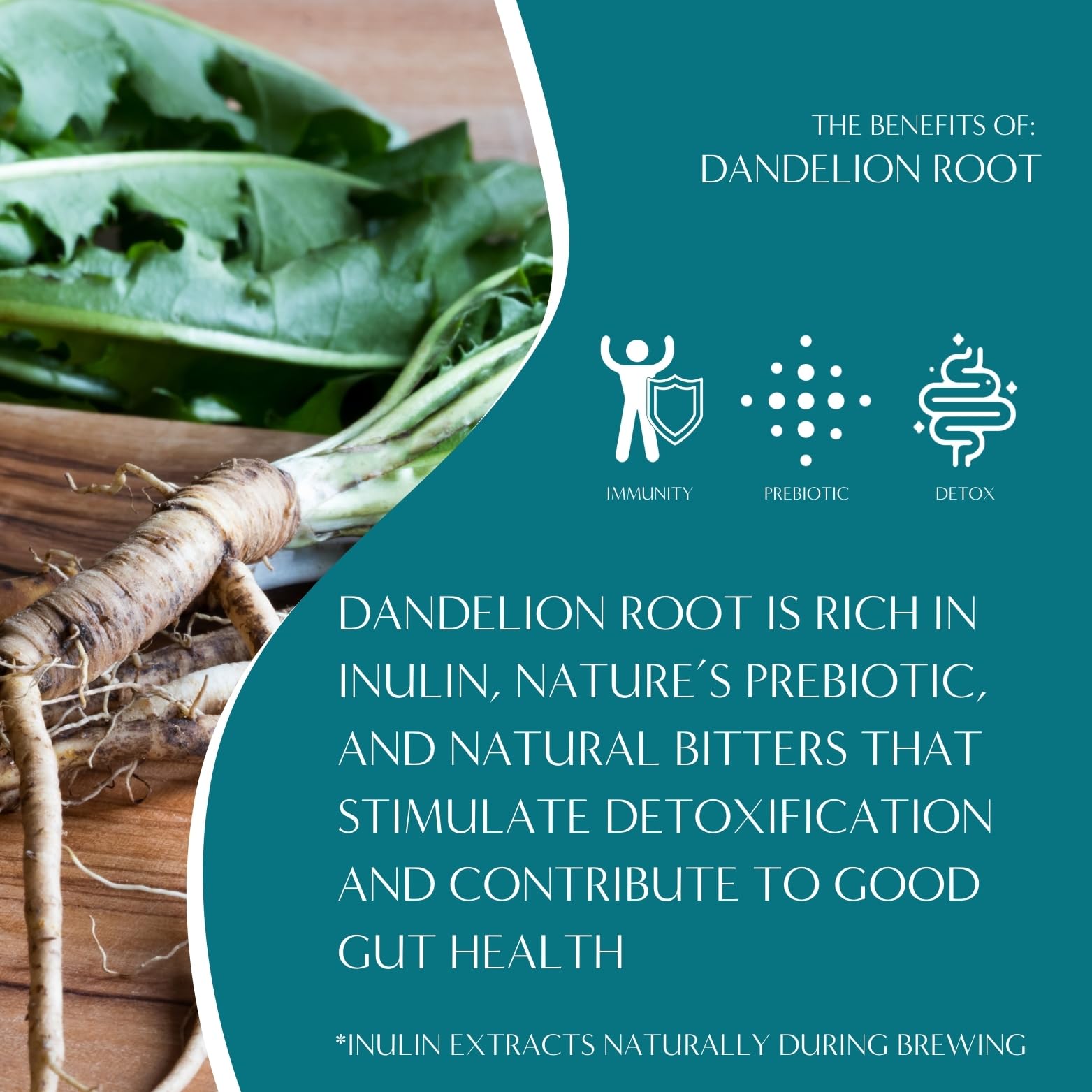 Caffeine-free herbal detox tea