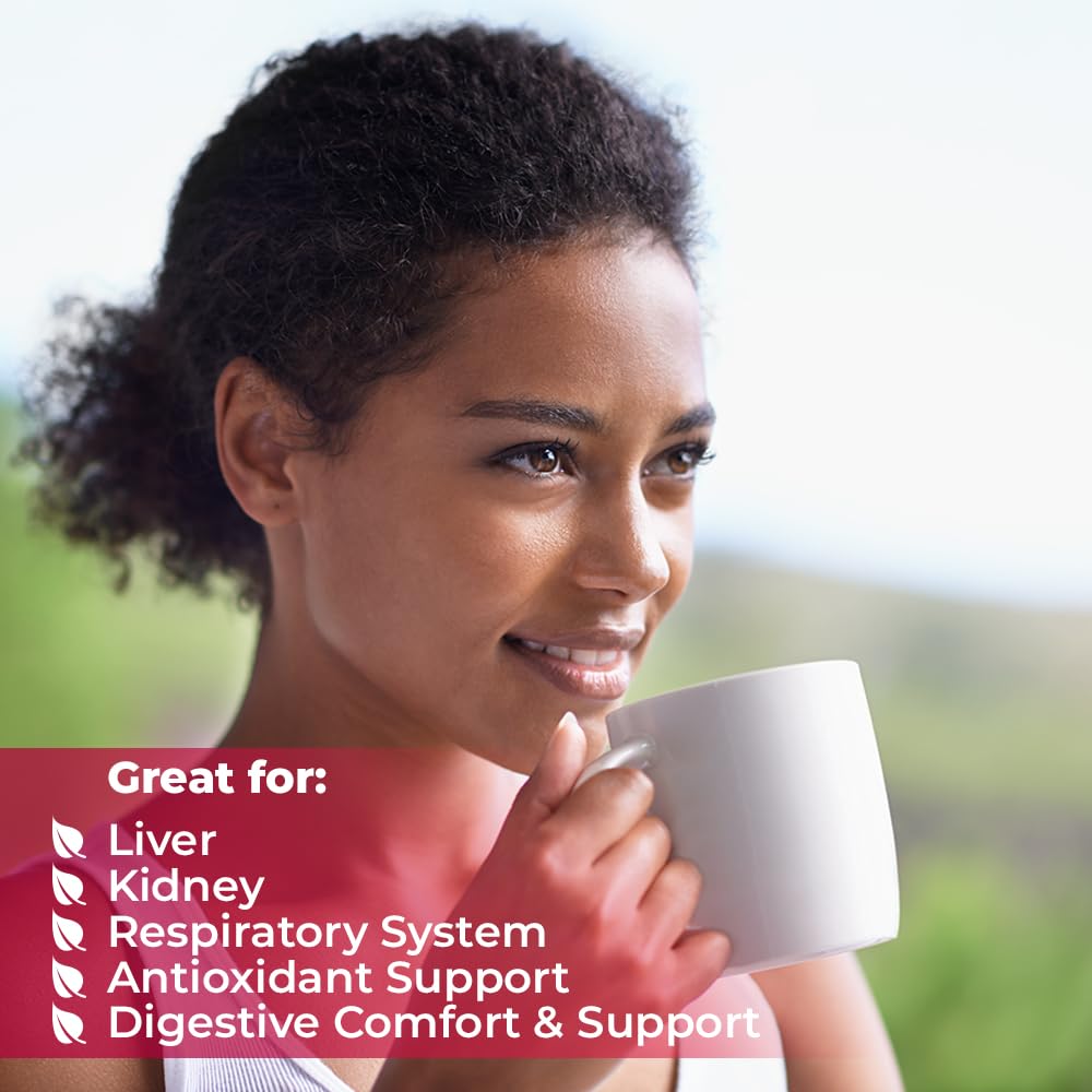 Caffeine-free herbal detox tea