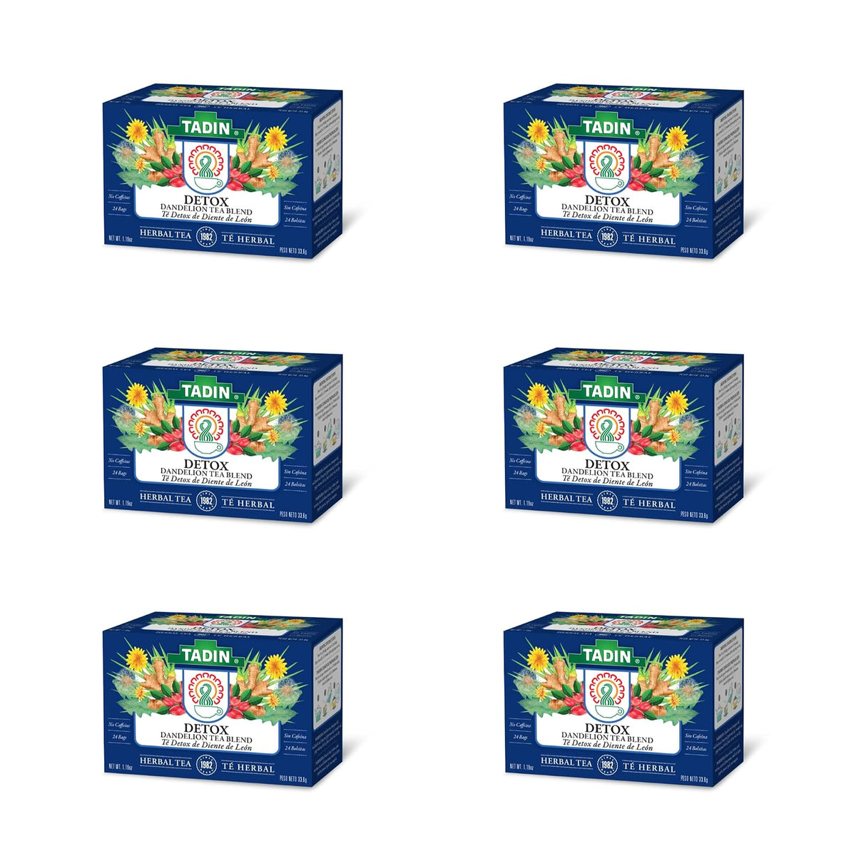Caffeine-free herbal detox tea