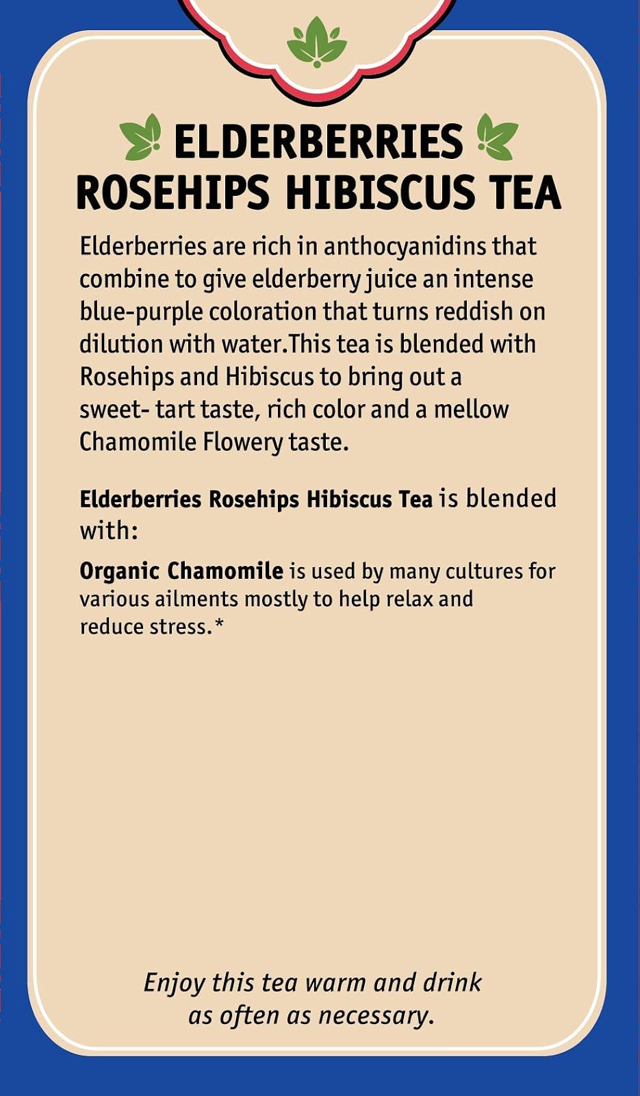 Caffeine-free herbal detox tea