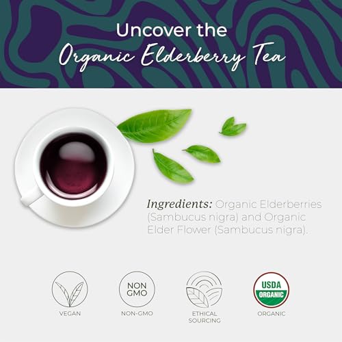 caffeine-free herbal elderberry infusion