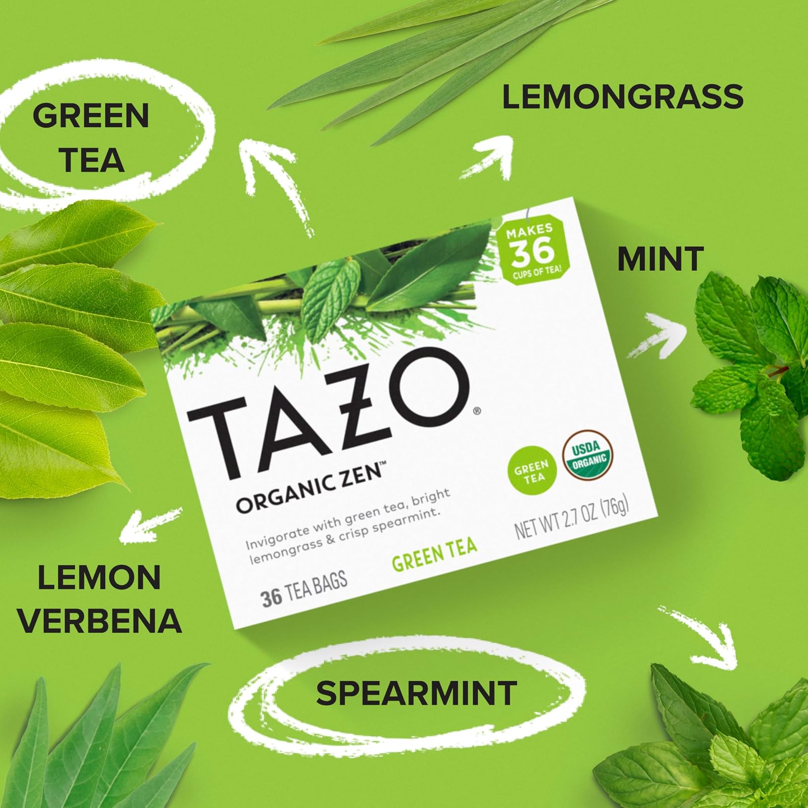 caffeine-free herbal green tea