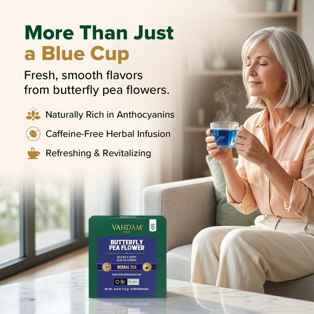 caffeine-free herbal infusion bags