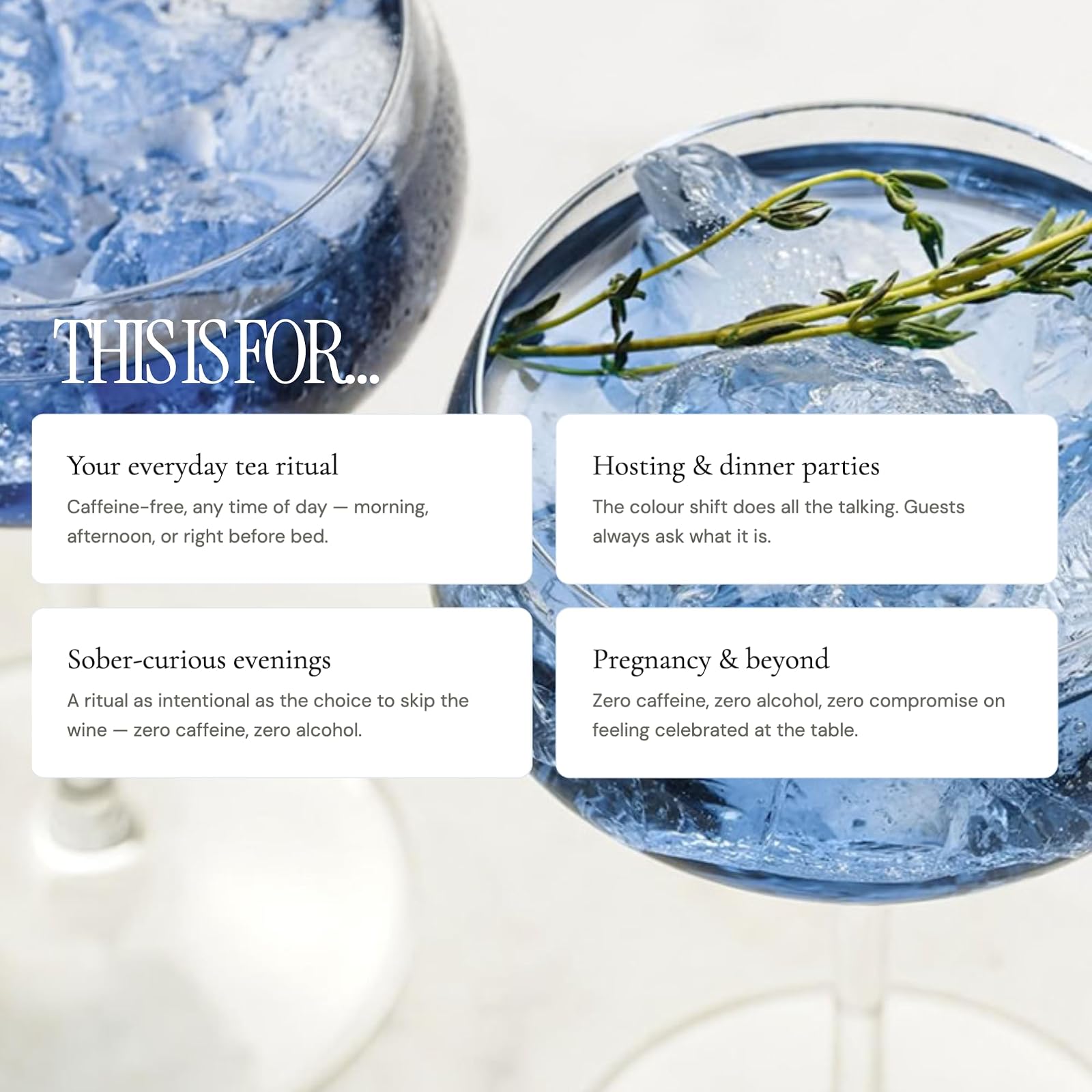 caffeine-free herbal infusion blend