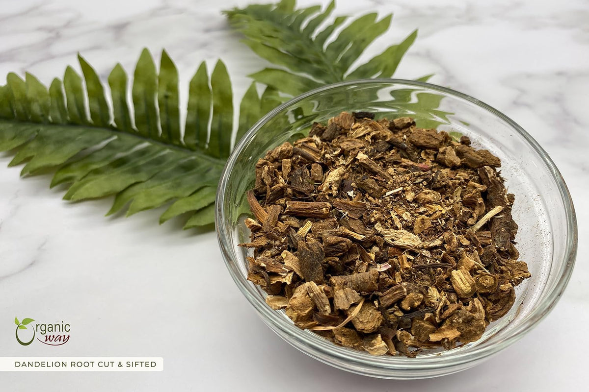 Caffeine-free herbal infusion dandelion