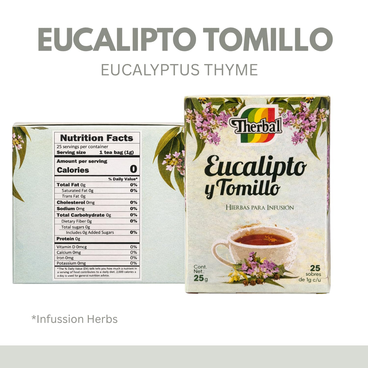 Caffeine-free herbal infusion for wellness