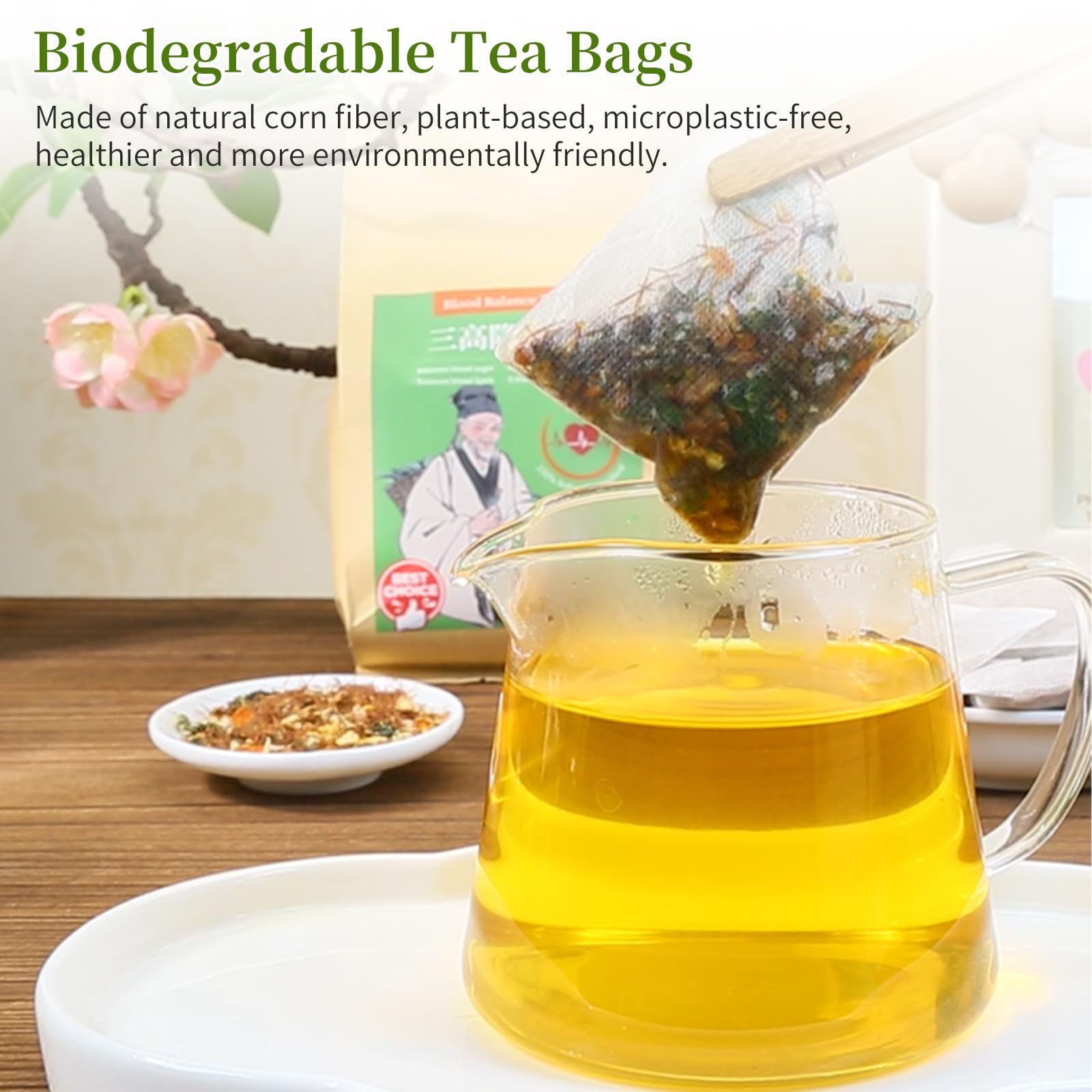 caffeine-free herbal infusion for wellness