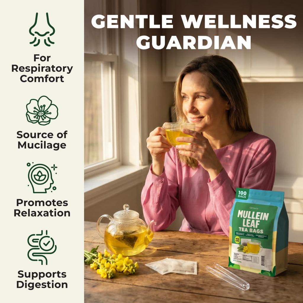 Caffeine-free herbal infusion tea bags