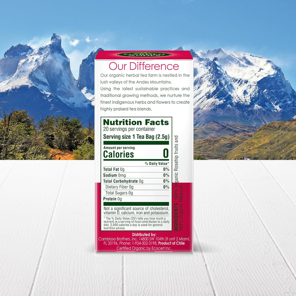 Caffeine-free herbal infusion tea