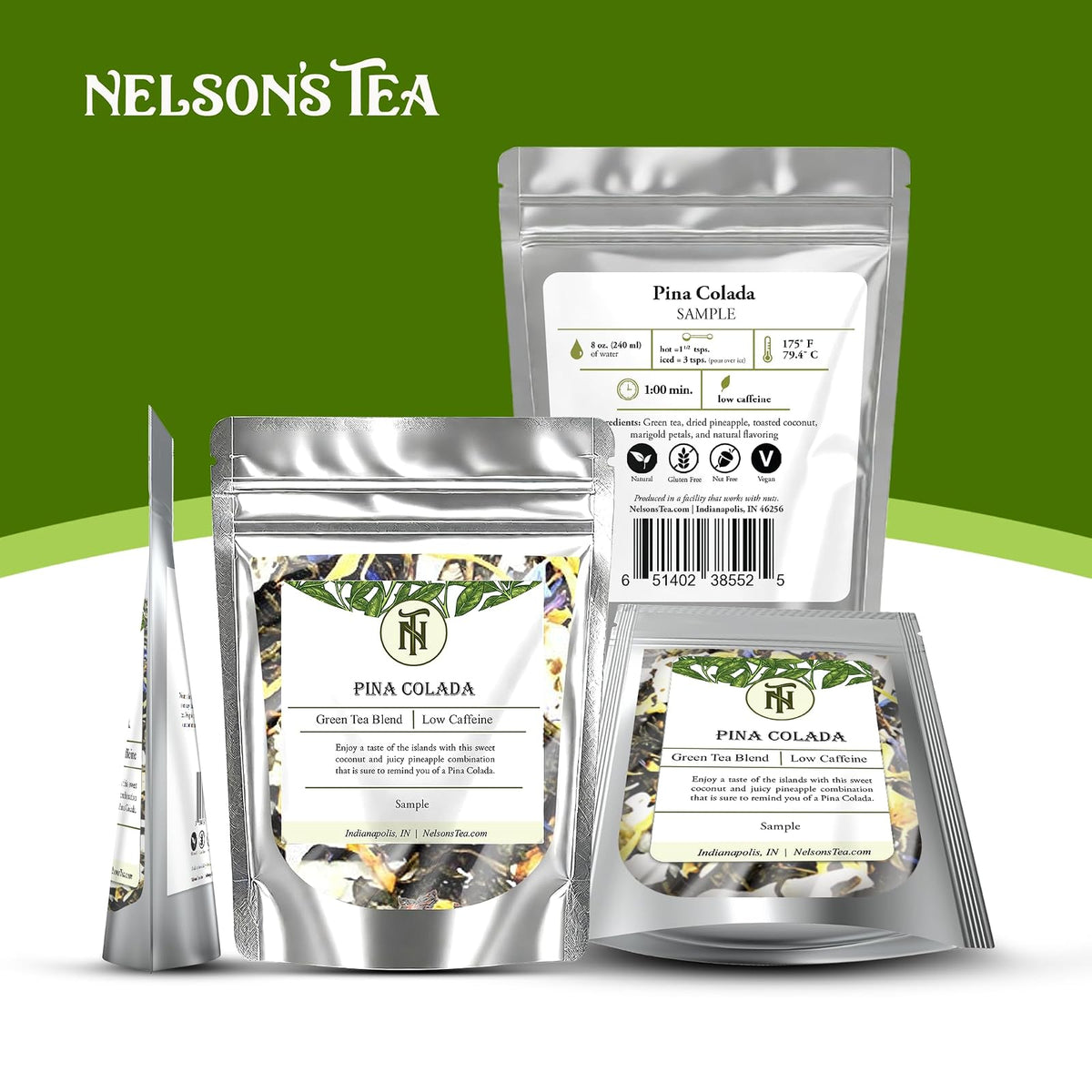 Caffeine-free herbal infusion tea