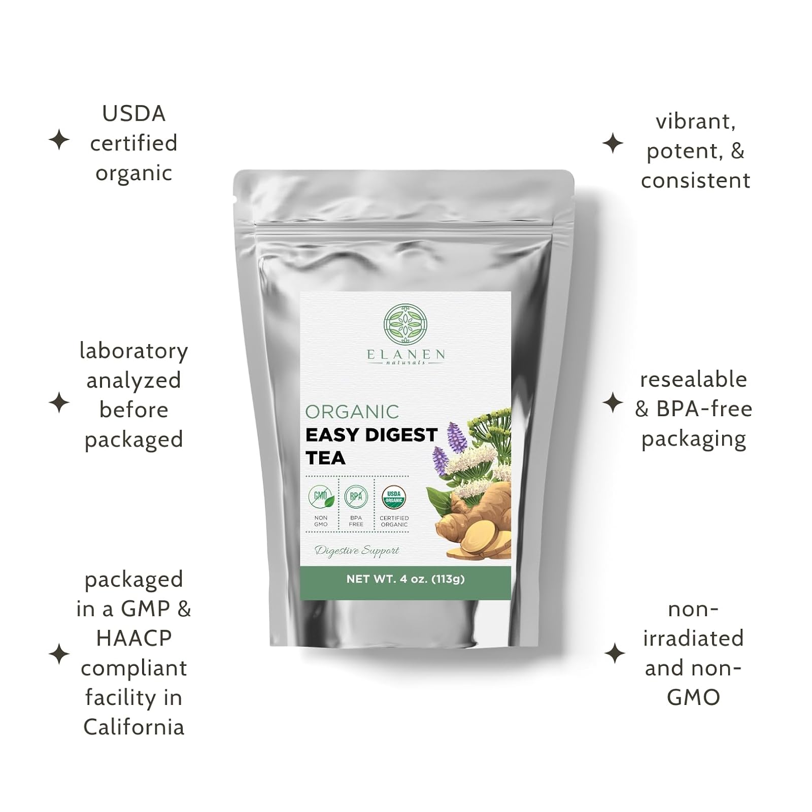 caffeine-free herbal infusion tea
