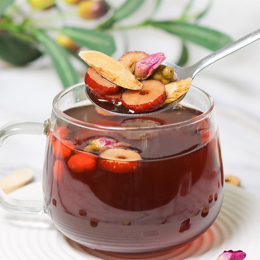 Caffeine-free herbal infusion tea