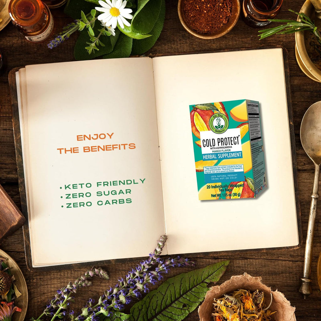 Caffeine-free herbal infusion tea