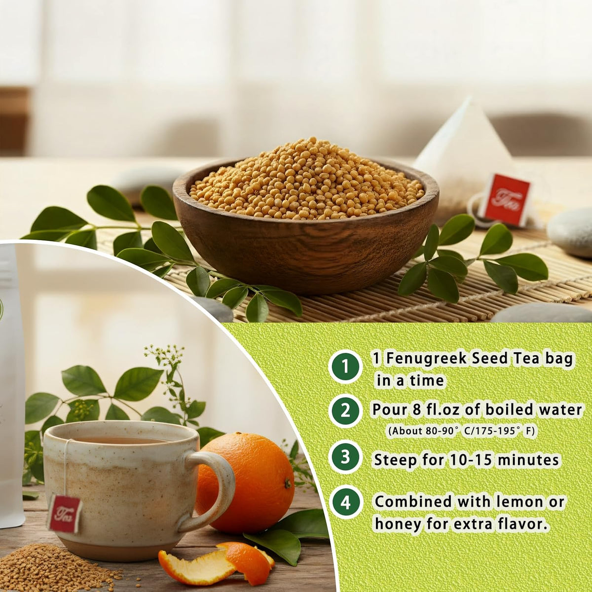 Caffeine-free herbal infusion tea