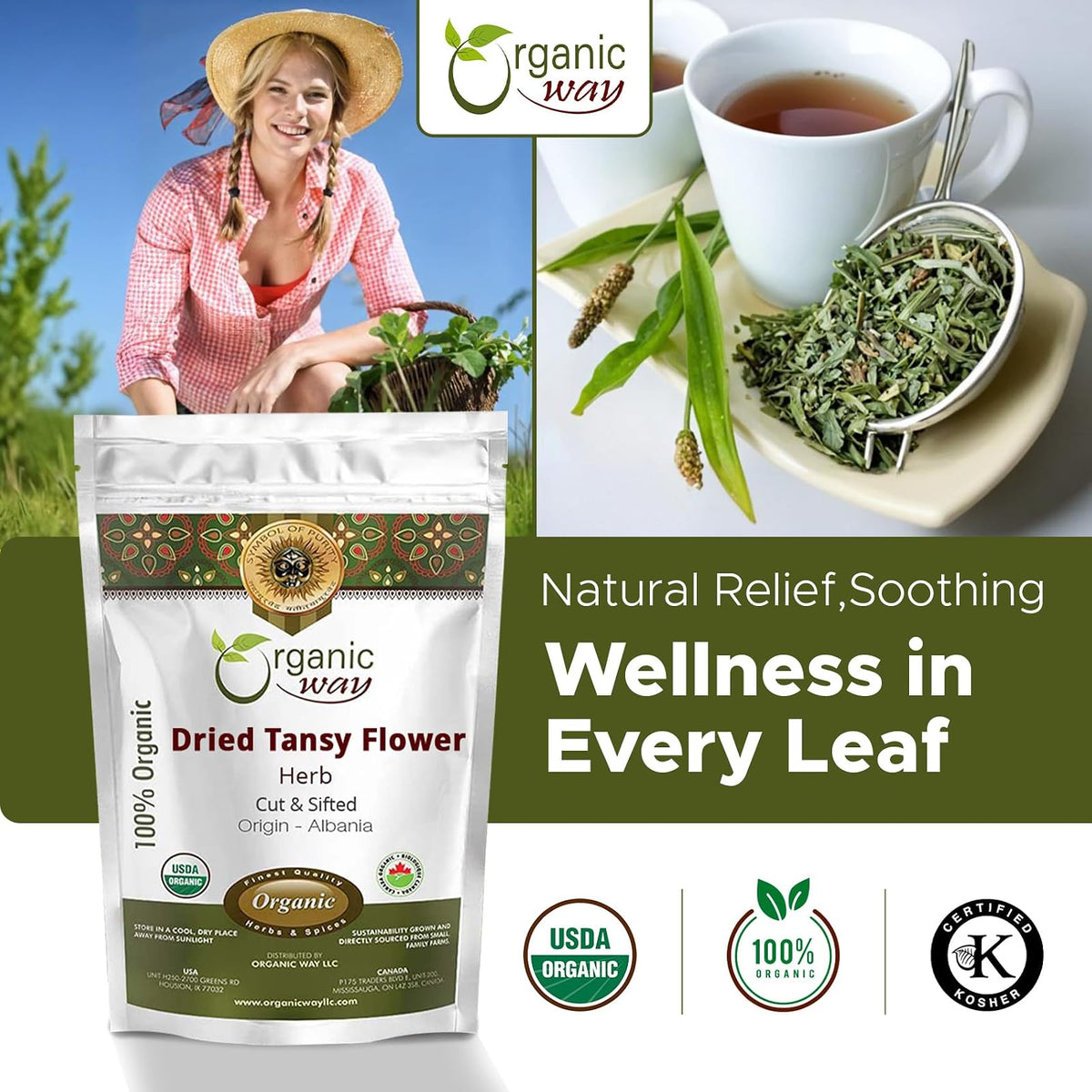 caffeine-free herbal infusion