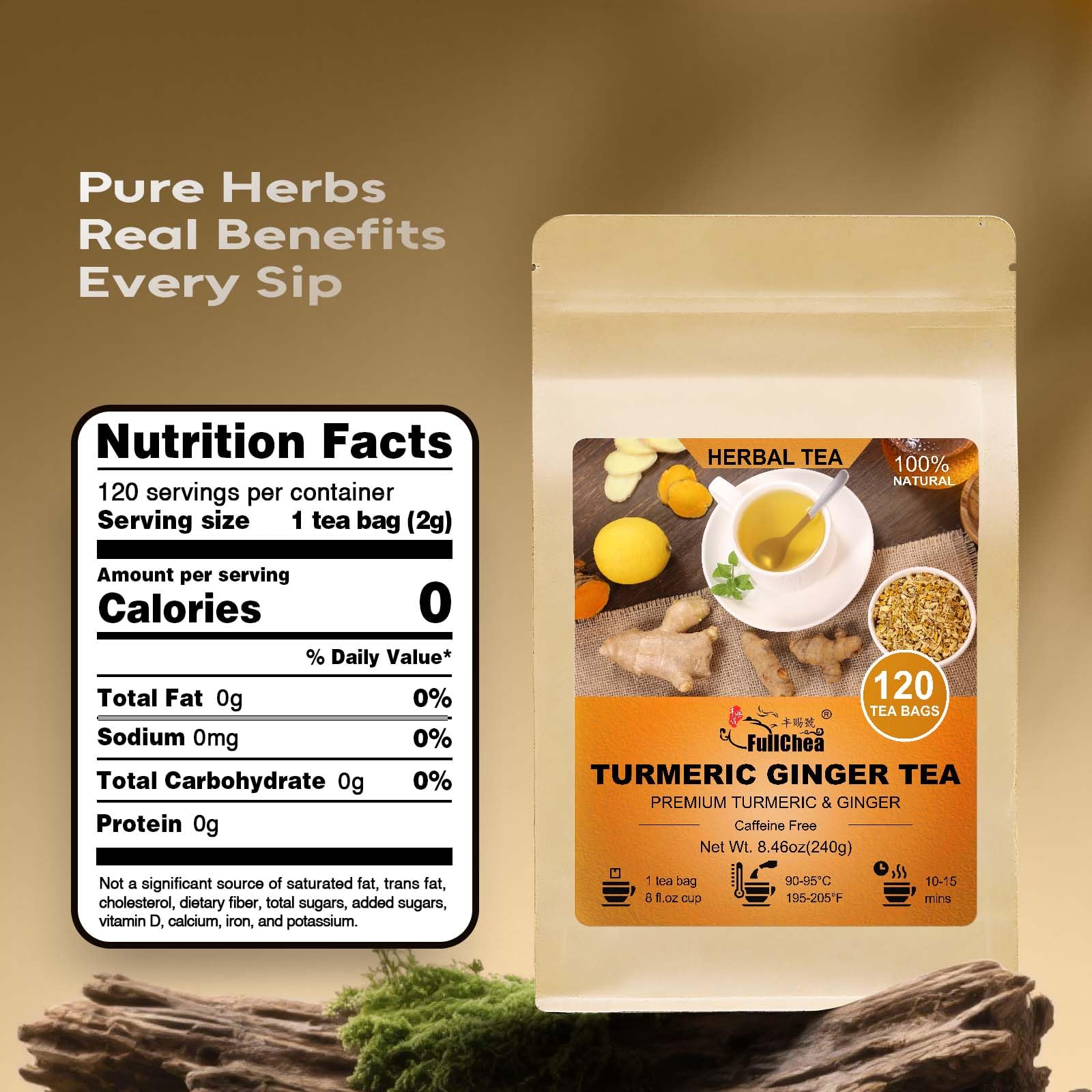 caffeine-free herbal infusion