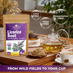 caffeine-free herbal licorice tea