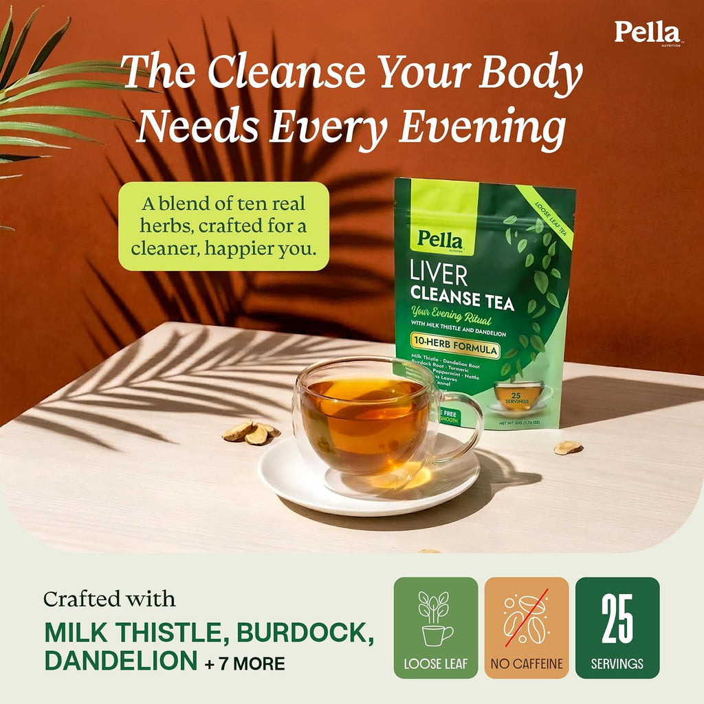 caffeine-free herbal liver detox tea