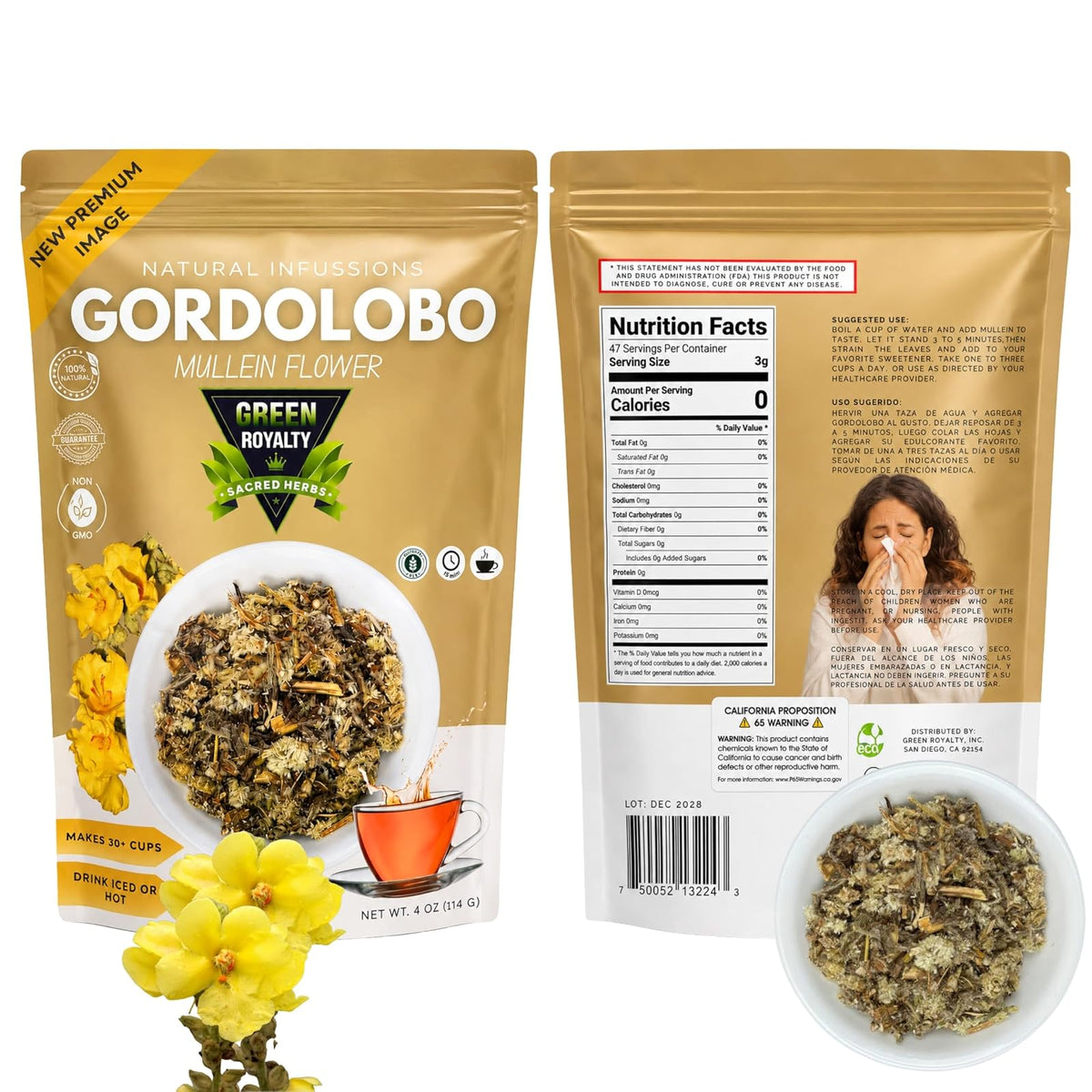 caffeine-free herbal loose tea