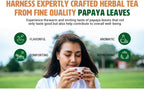 Caffeine-free herbal papaya tea