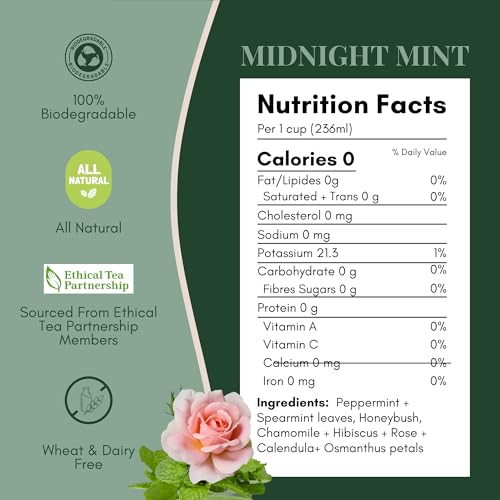 caffeine free herbal peppermint tea