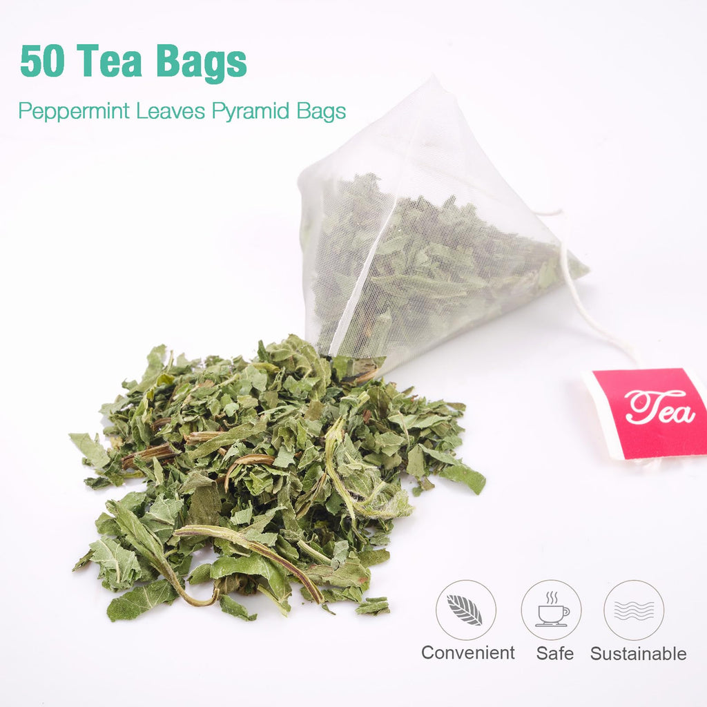 caffeine-free herbal peppermint tea